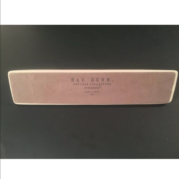 Rae Dunn | Office | Rae Dunn Namaste Ceramic Name Plate Desk Plaque ...